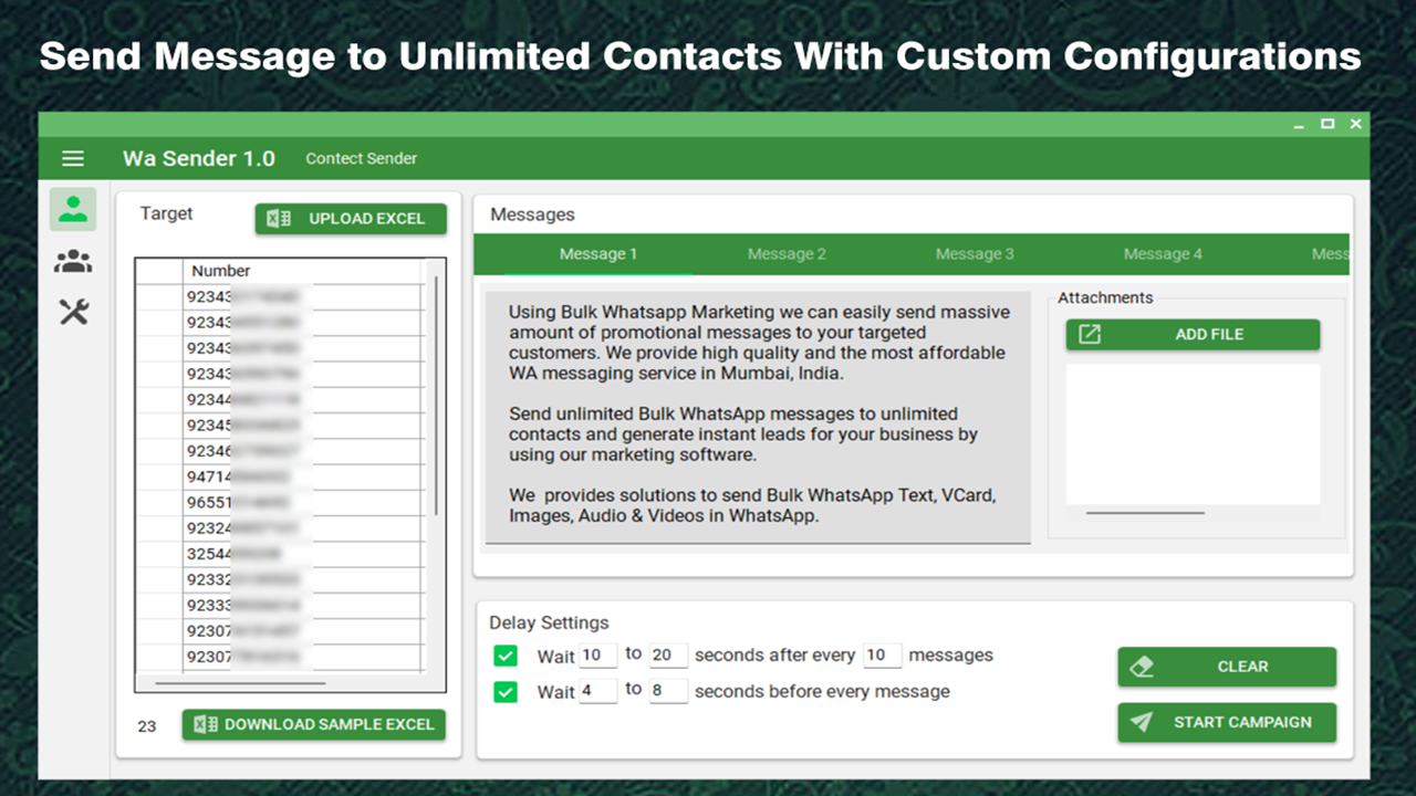 Best WhatsApp Sender Bulk WhatsApp Sender 100% working